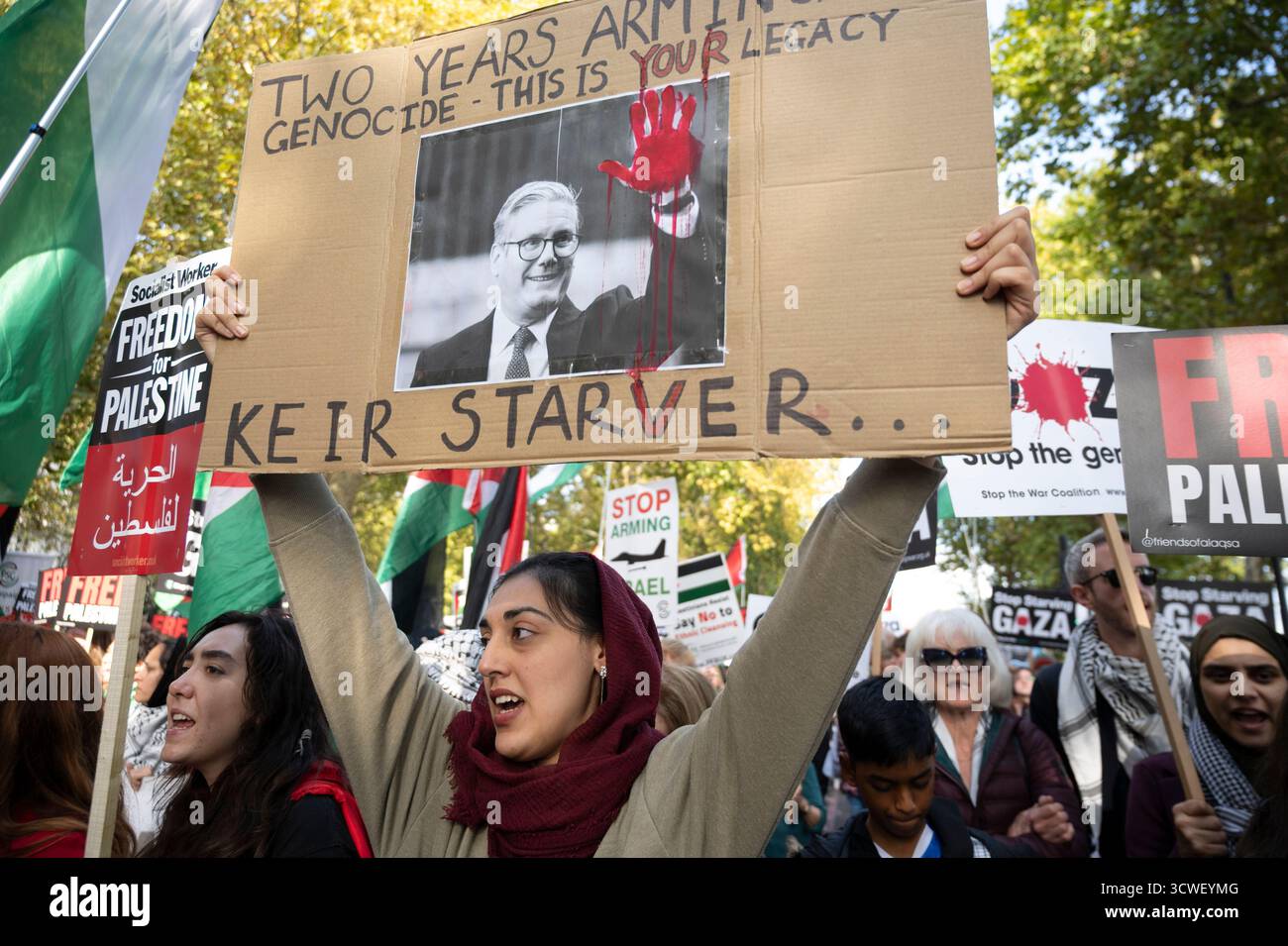 Keir starmer october 2025 palestine hi-res stock photography and images ...
