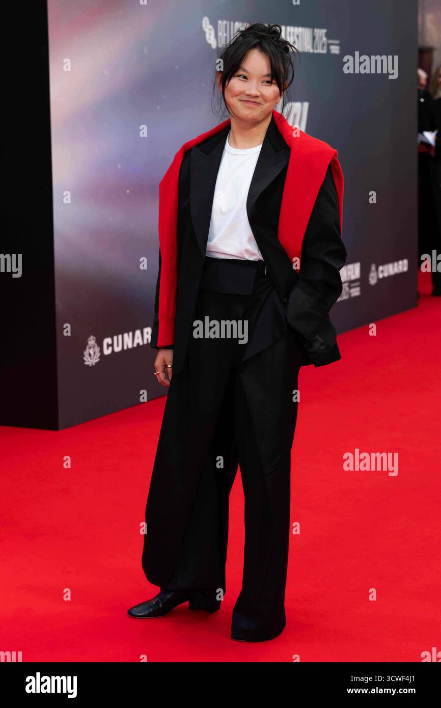 Thaddea Graham poses for photographers upon arrival at the premiere of ...
