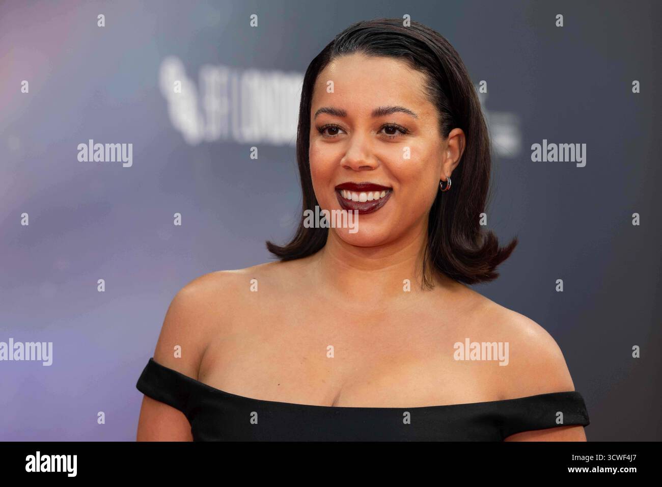 Nicole Lecky poses for photographers upon arrival at the premiere of ...