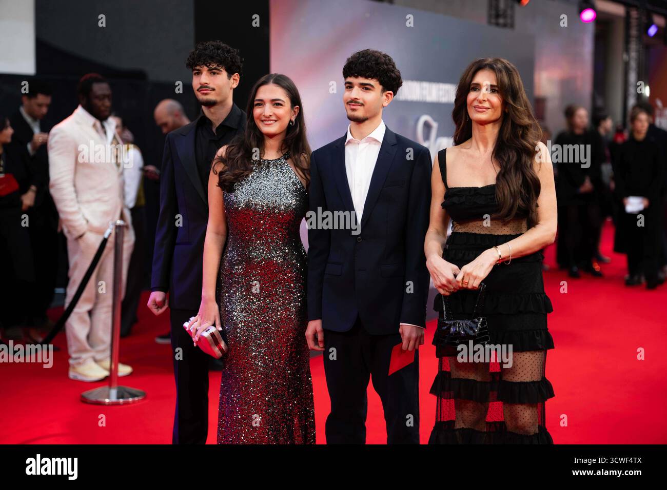 Mia Hamiyeh and Tala Alamuddin pose for photographers upon arrival at ...