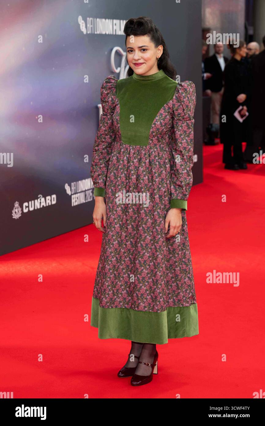 Grace Edwards poses for photographers upon arrival at the premiere of ...