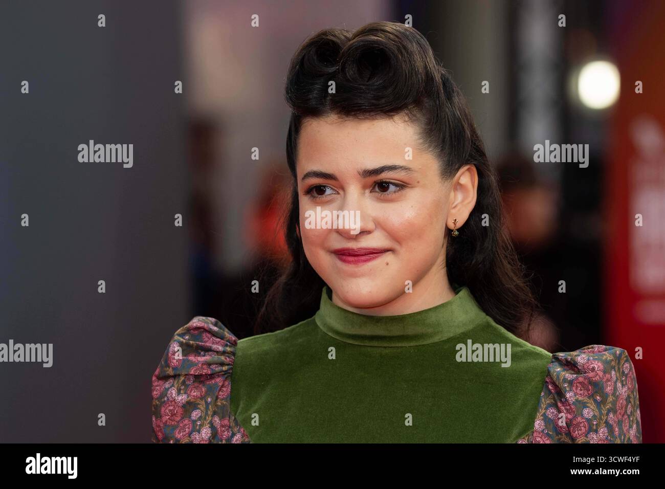 Grace Edwards poses for photographers upon arrival at the premiere of ...
