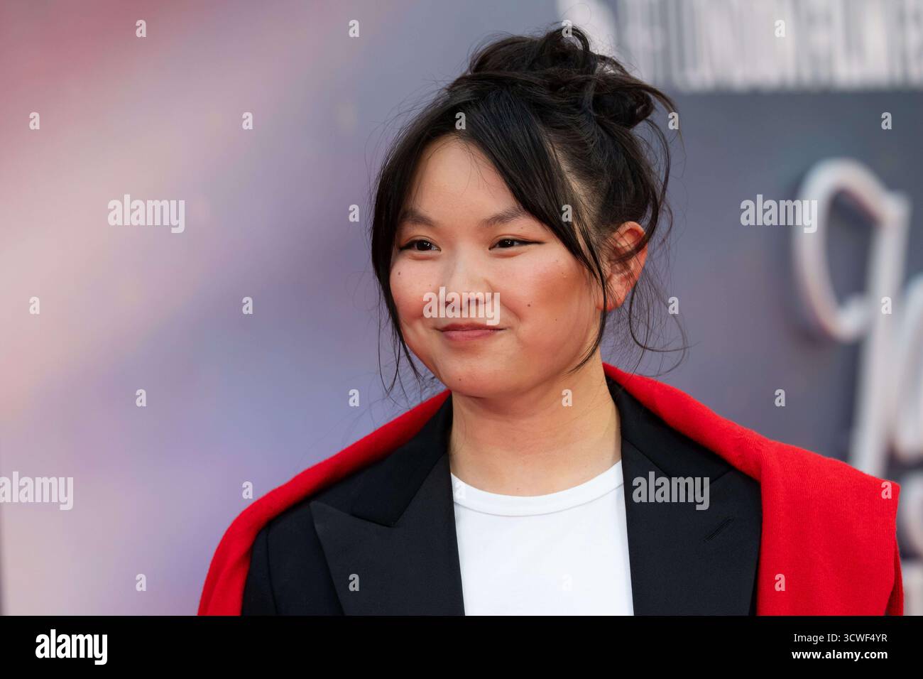 Thaddea Graham poses for photographers upon arrival at the premiere of ...