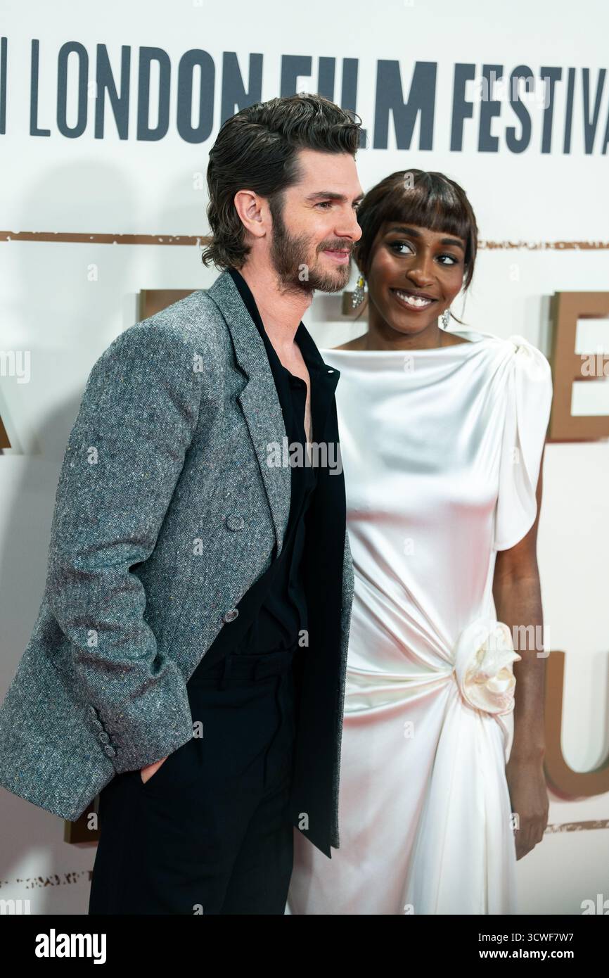 Andrew Garfield and Ayo Edebiri attend the "After the Hunt" Headline ...