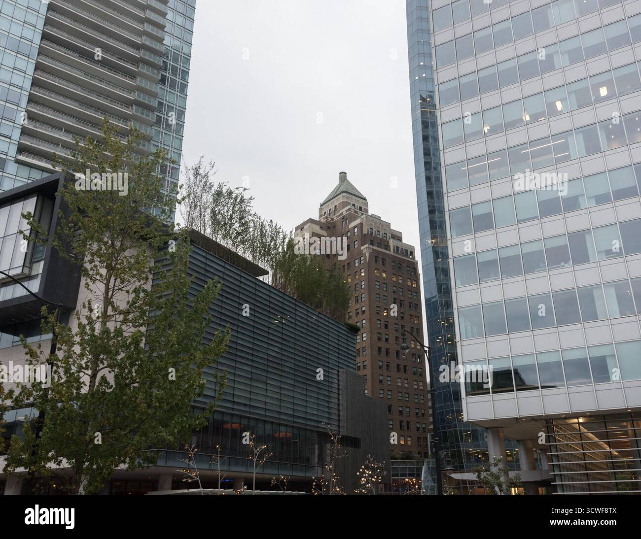 The exterior of the art deco styled Marine building in downtown ...