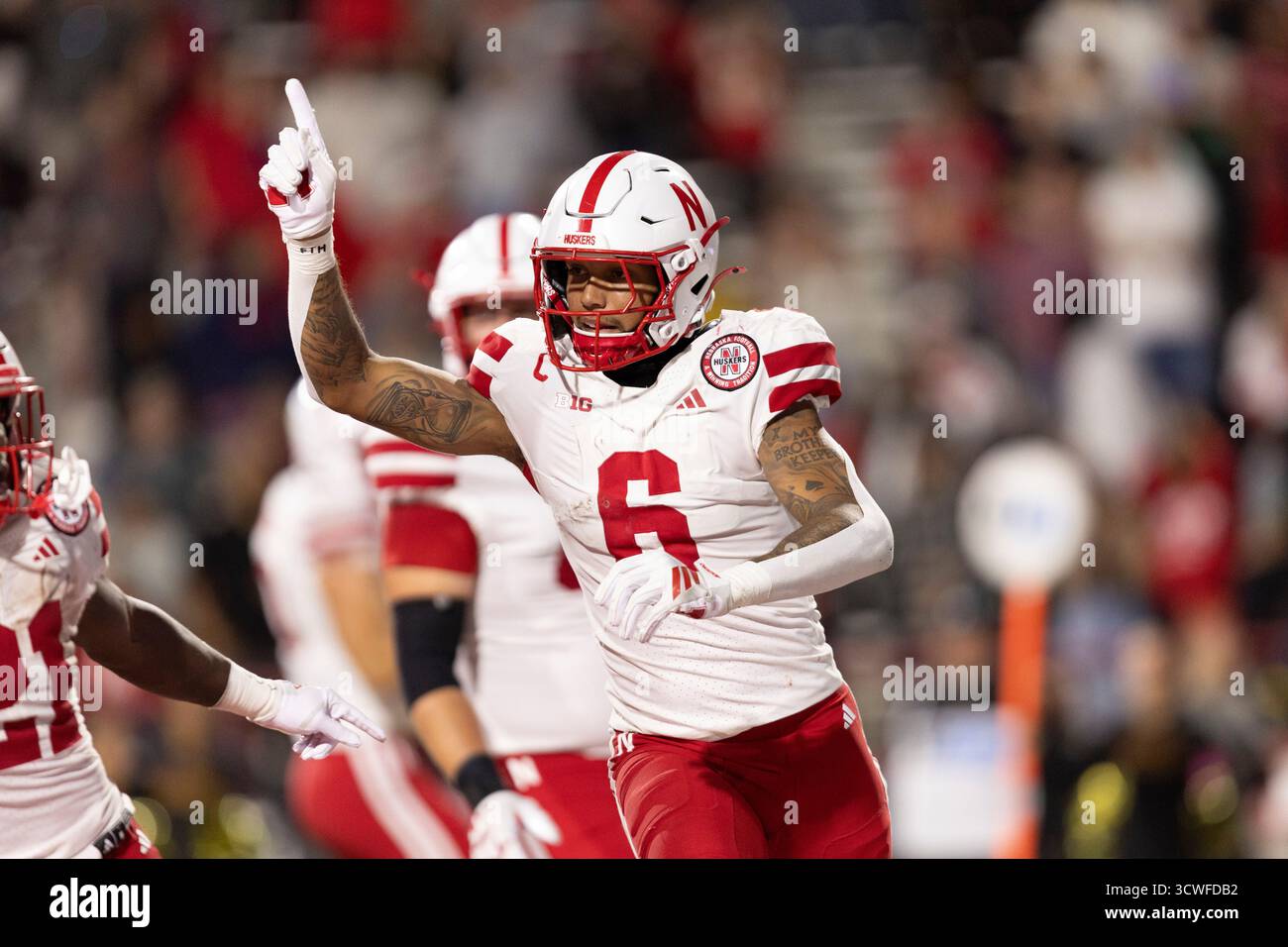 COLLEGE PARK, MD - OCTOBER 11: Nebraska Cornhuskers wide receiver Dane ...