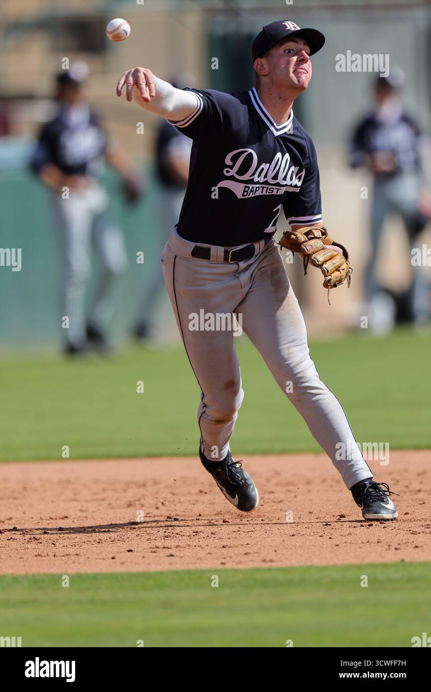 October 11, 2025: Patriots infielder Urim Ibrahimi (24) makes a throw ...