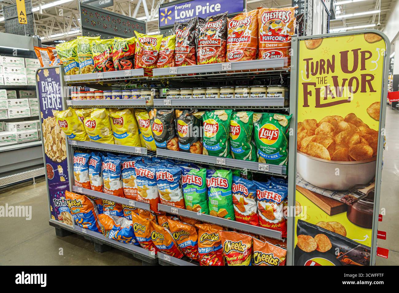 Turn up the flavor advertising sign hi-res stock photography and images ...