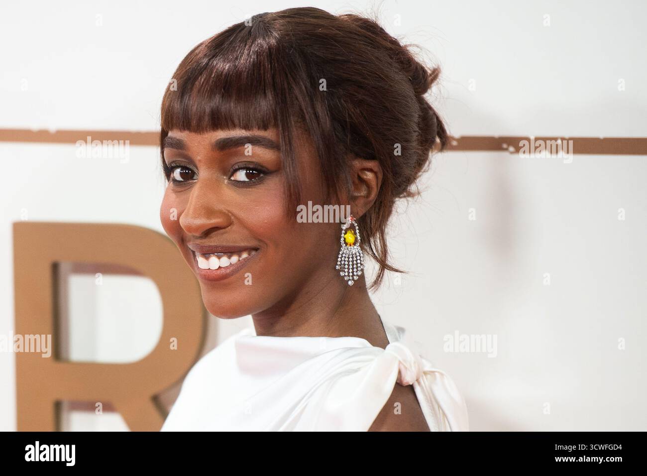 London, UK. 11 Oct, 2025. Pictured: Ayo Edebiri attends the 'After The ...