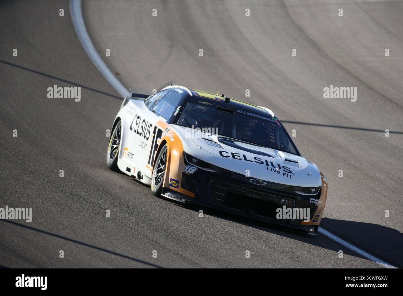 LAS VEGAS, NV - OCTOBER 11: AJ Allmendinger (#16 Kaulig Racing Celsius ...
