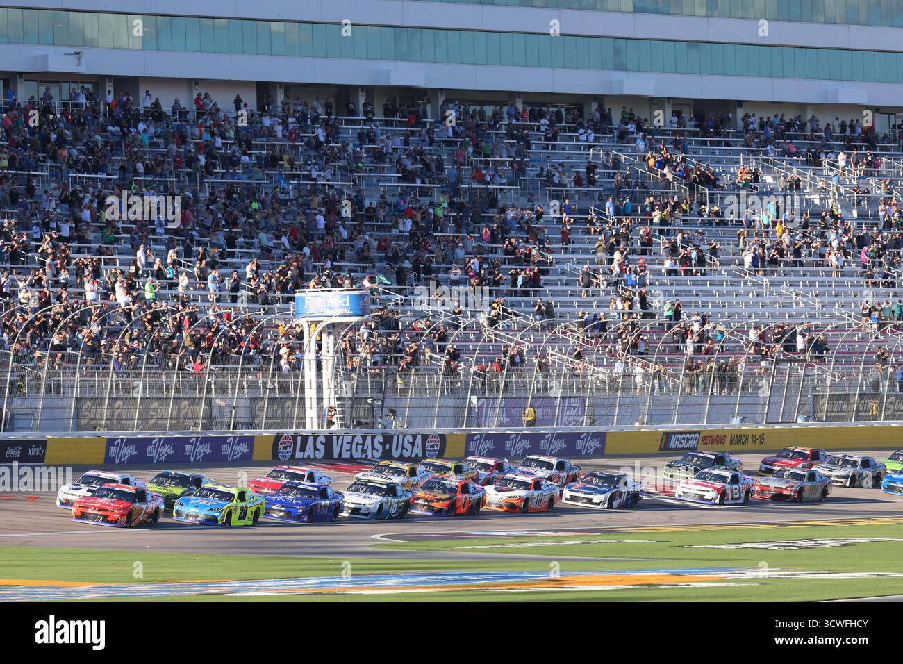 LAS VEGAS, NV - OCTOBER 11: Justin Allgaier (#7 JR Motorsports BRANDT ...