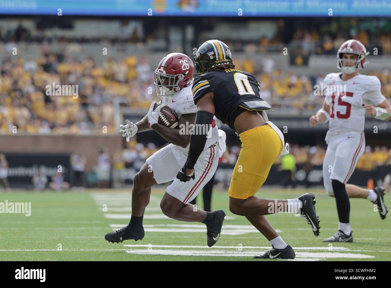 Columbia, MO. USA: Alabama Crimson Tide running back Jam Miller (26 ...