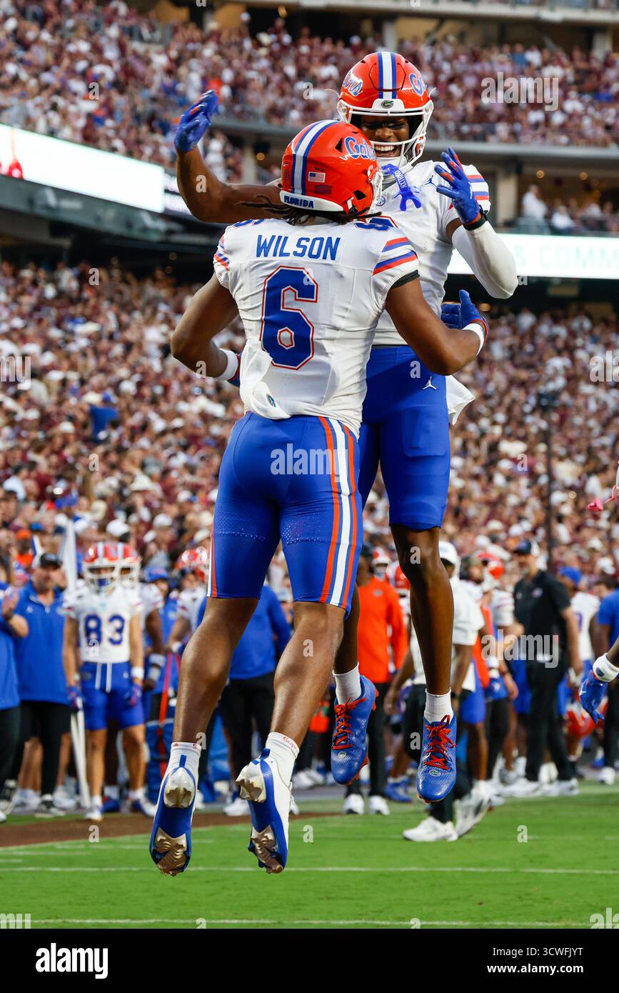 COLLEGE STATION, TX - OCTOBER 11: Florida Gators wide receiver Dallas ...