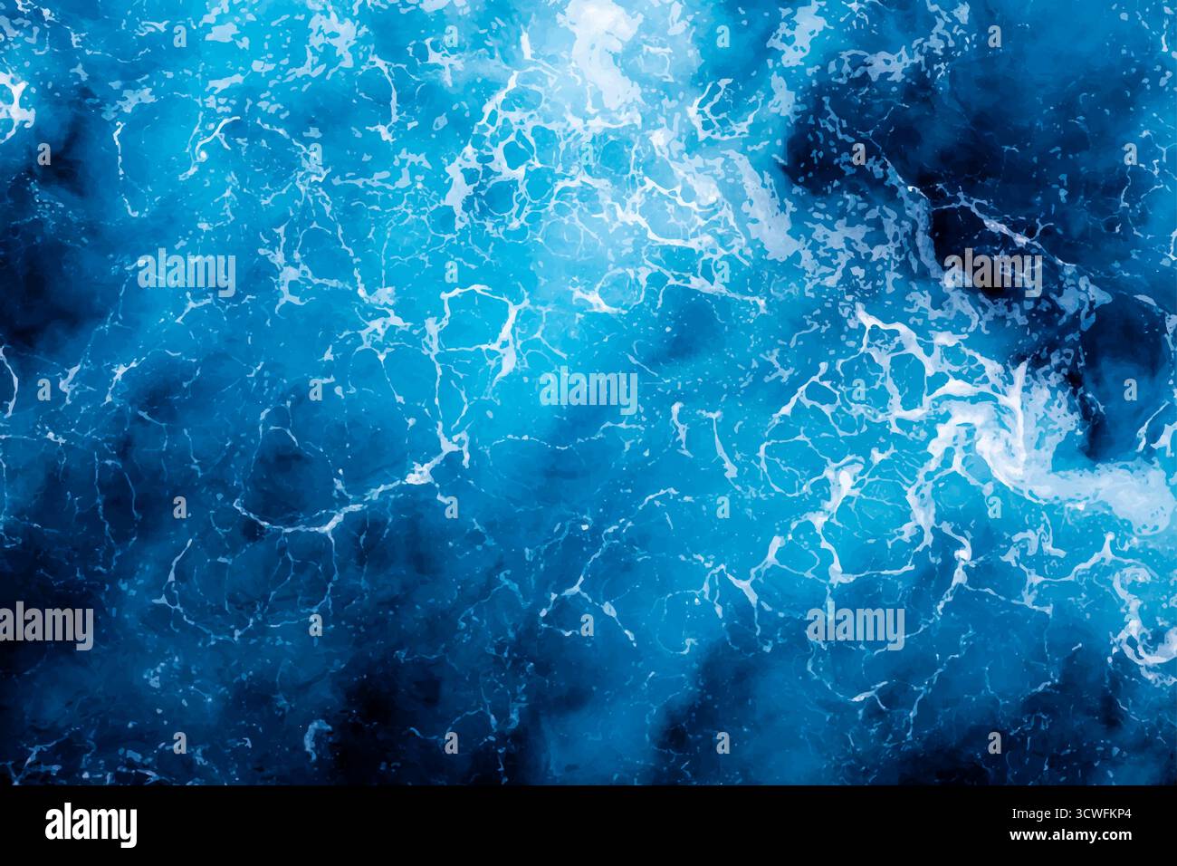 Vibrant turquoise background Stock Vector Images - Alamy