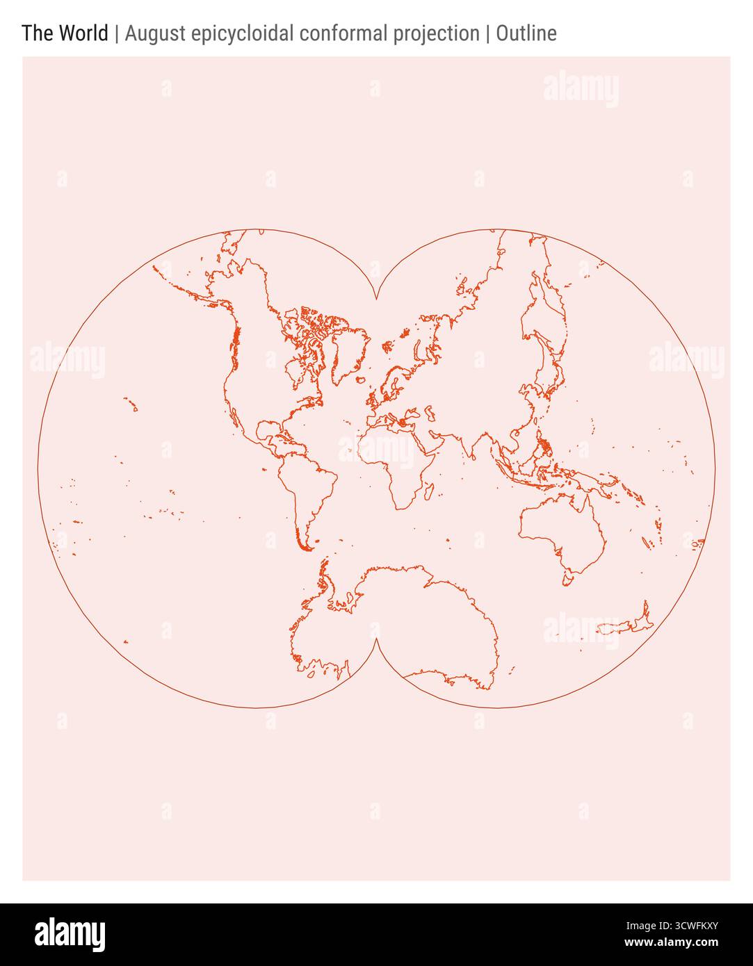 Projection worldwide Cut Out Stock Images & Pictures - Alamy