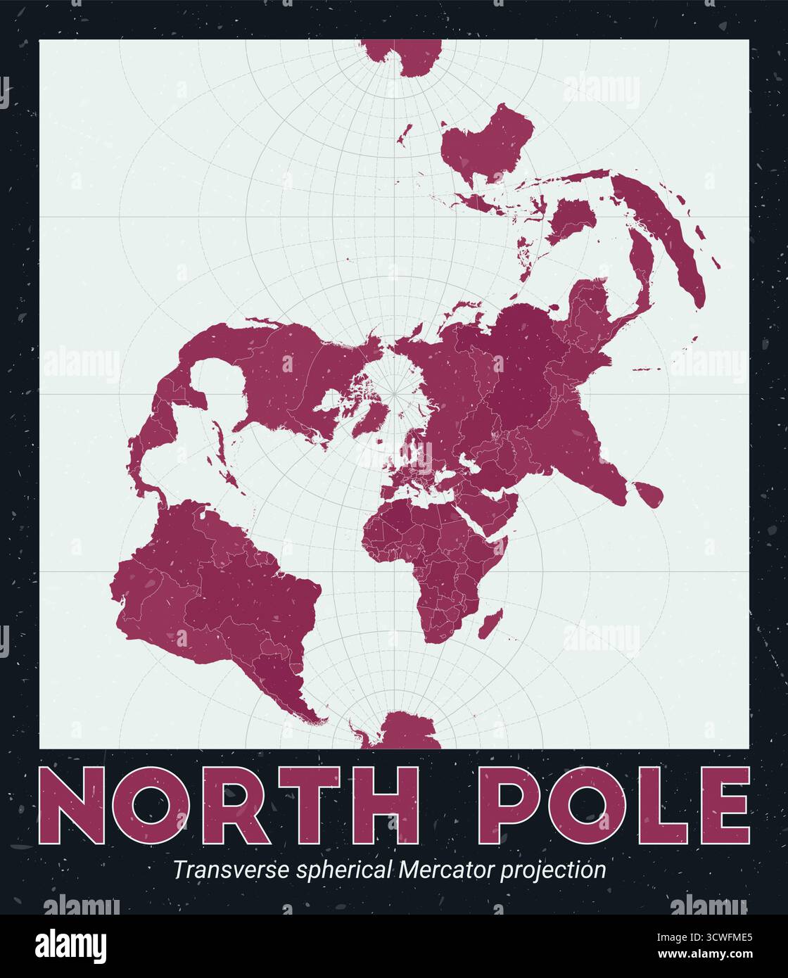 Centered on north africa Stock Vector Images - Alamy