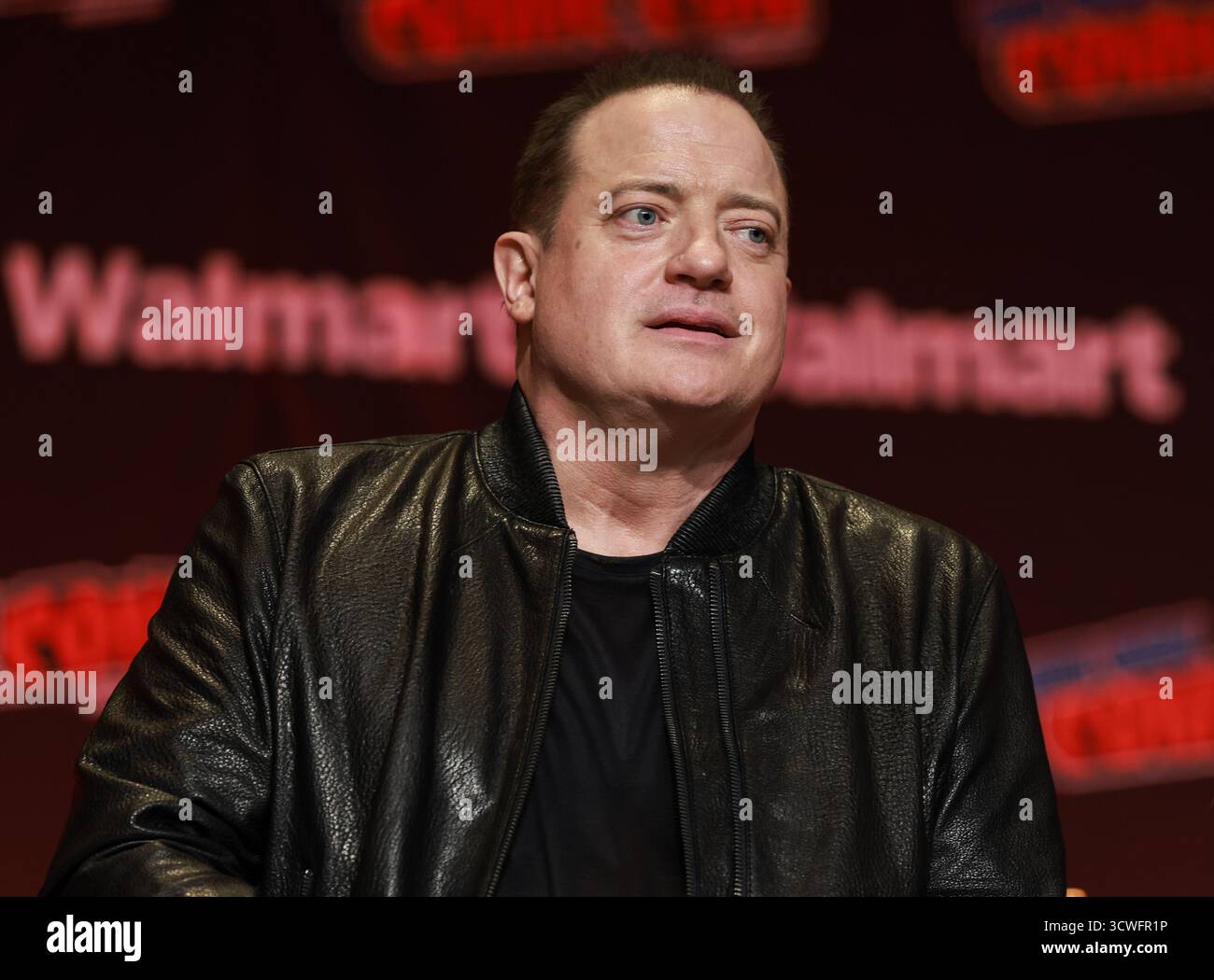 Brendan Fraser attends panel for Tubi's 'Breaking Bear' during New York ...
