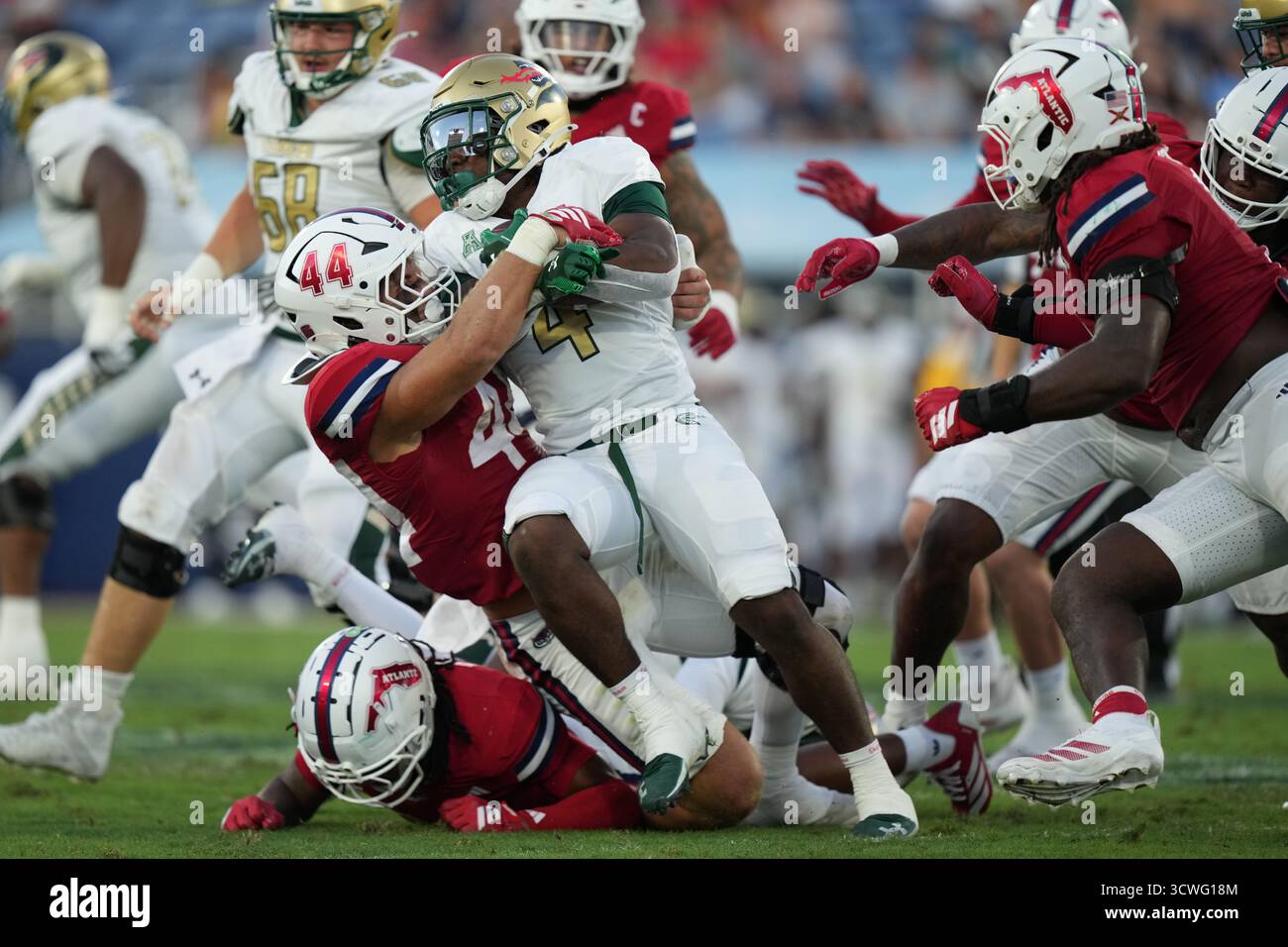 BOCA RATON, FL - OCTOBER 11: UAB Blazers running back Jevon Jackson (4 ...