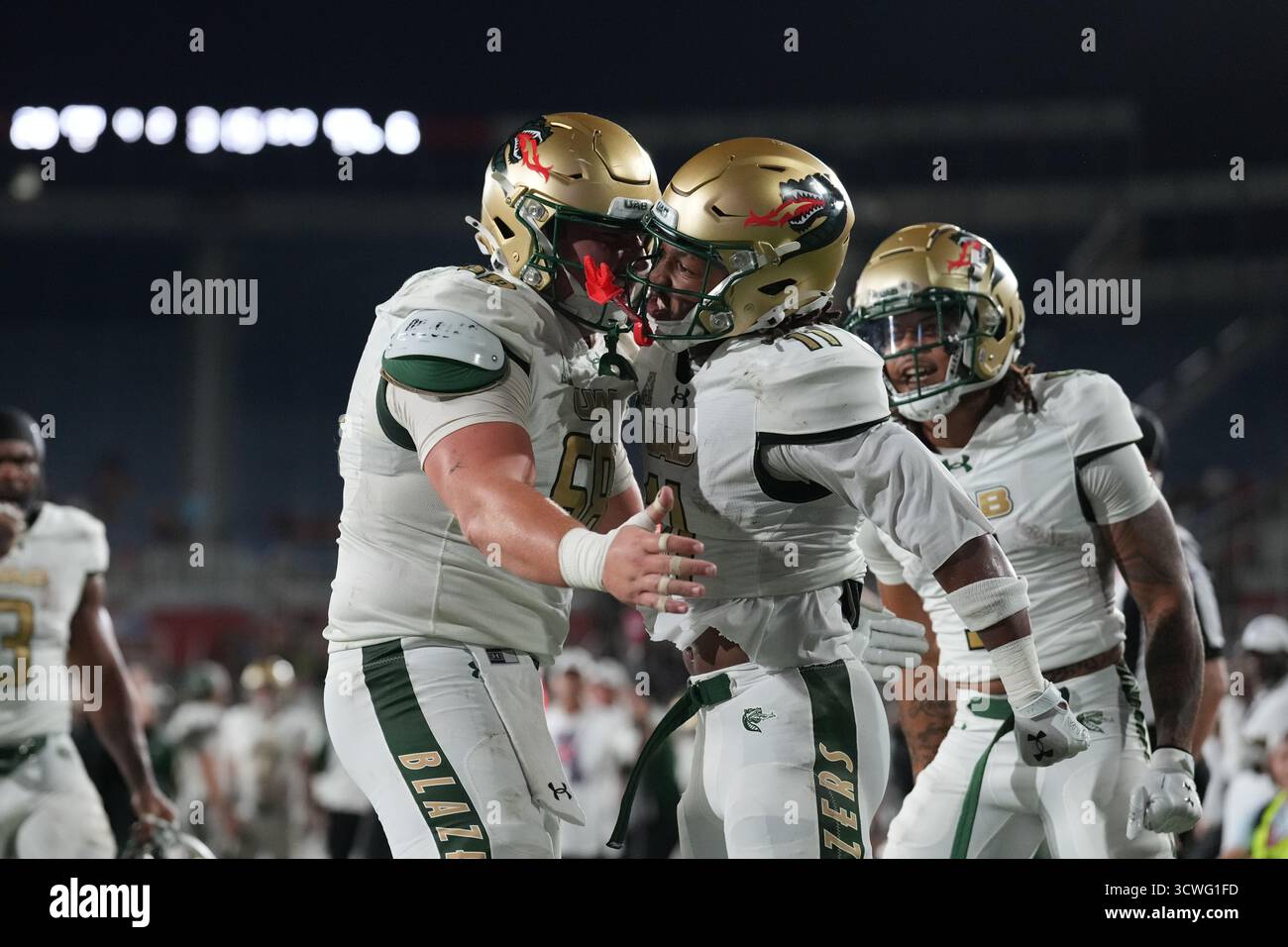 BOCA RATON, FL - OCTOBER 11: UAB Blazers running back Solomon Beebe (11 ...
