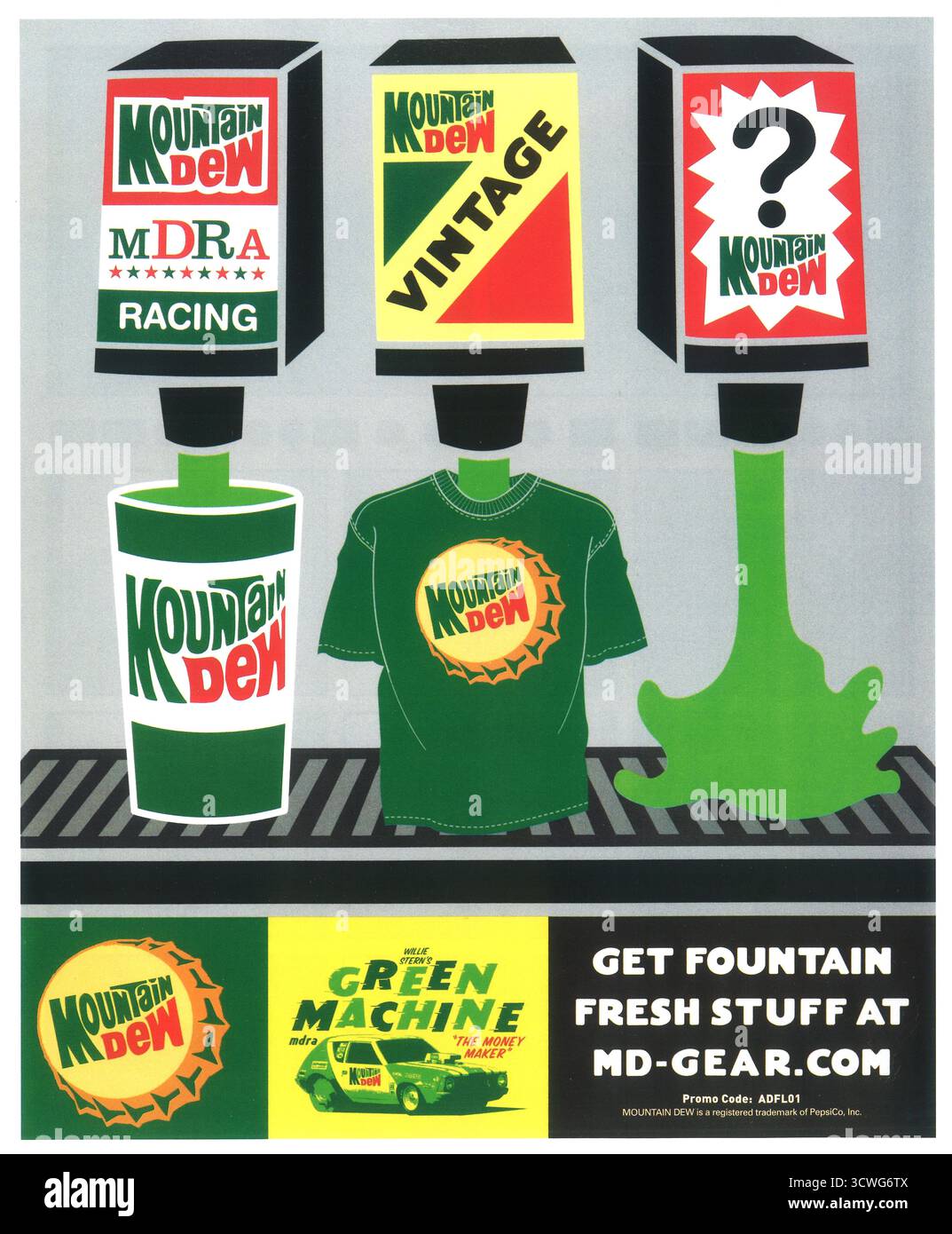 Mountain dew ad hi-res stock photography and images - Alamy