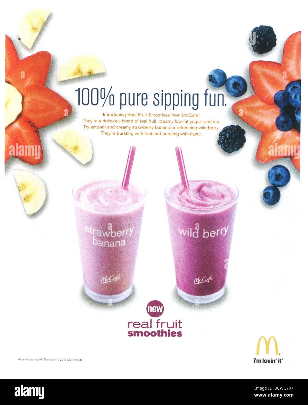 Mcdonalds print ad Cut Out Stock Images & Pictures - Alamy