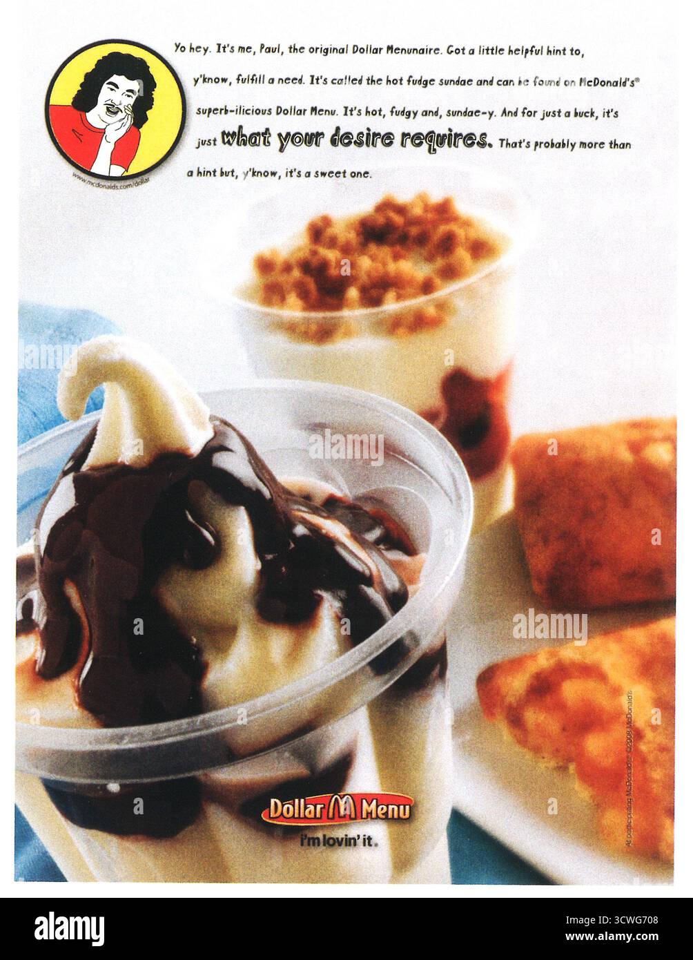 Mcdonalds print ad Cut Out Stock Images & Pictures - Alamy