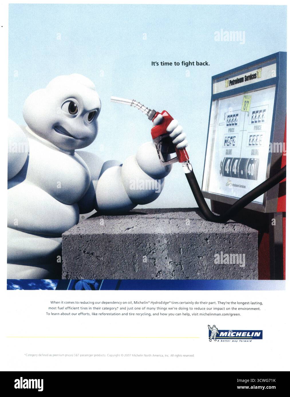 Michelin man poster hi-res stock photography and images - Alamy