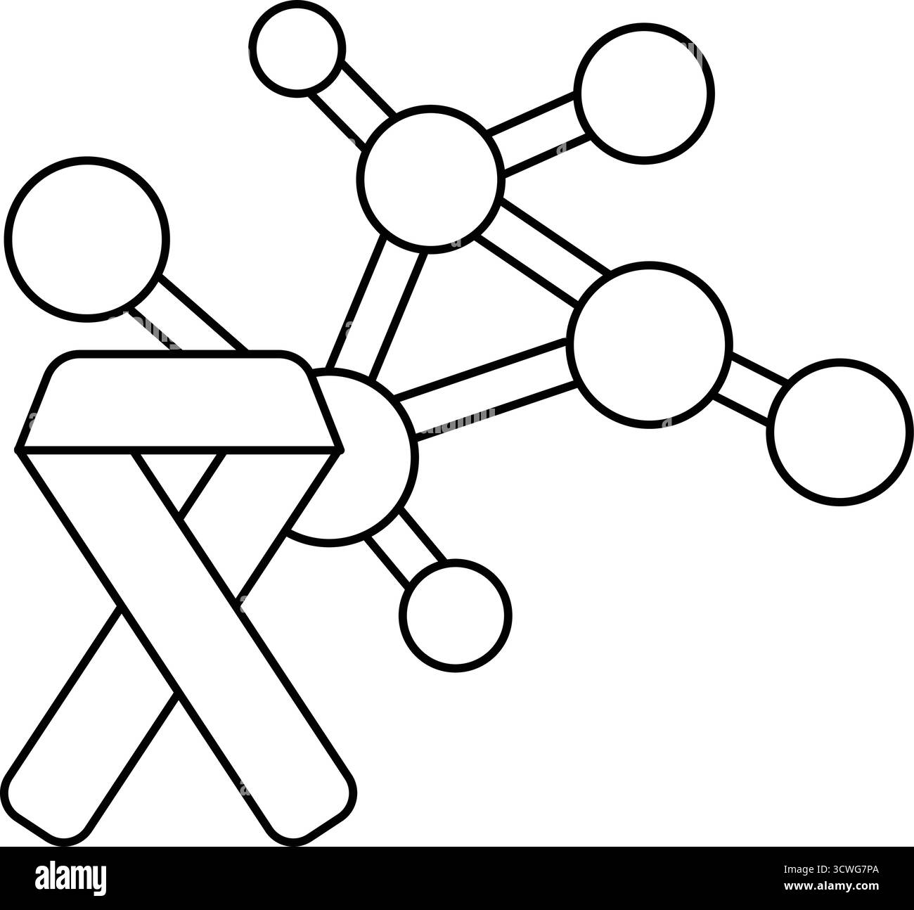 Molecule man Black and White Stock Photos & Images - Alamy