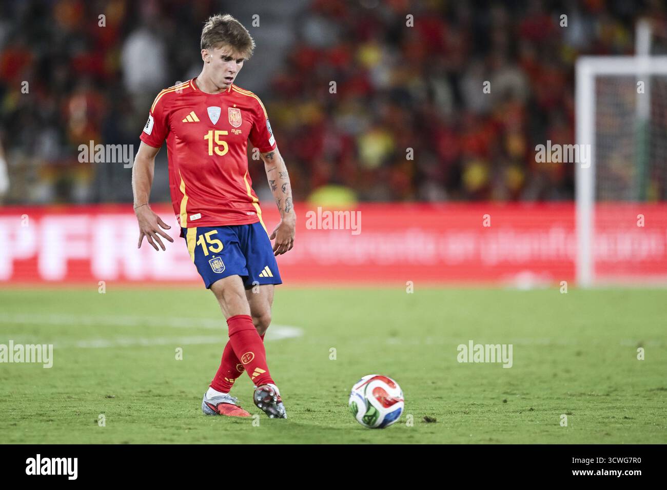 Pablo Barrios of Spain during the FIFA World Cup 2026, Qualifiers ...