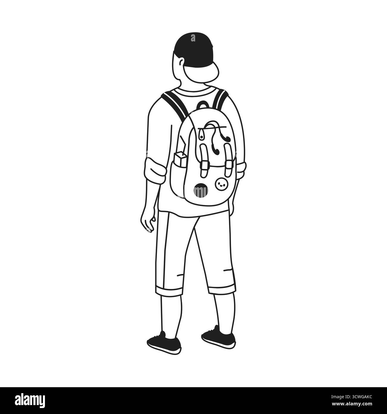Relaxed attire of Black and White Stock Photos & Images - Alamy