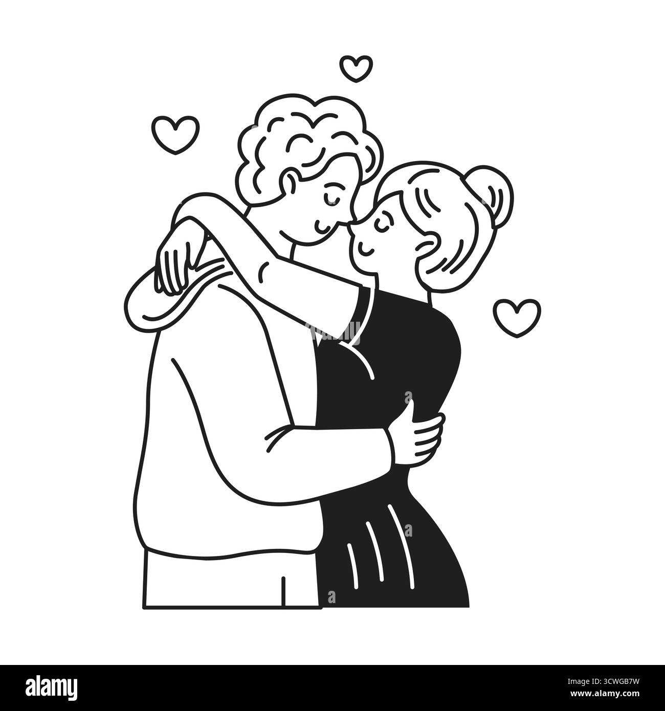 Digital around people Black and White Stock Photos & Images - Alamy