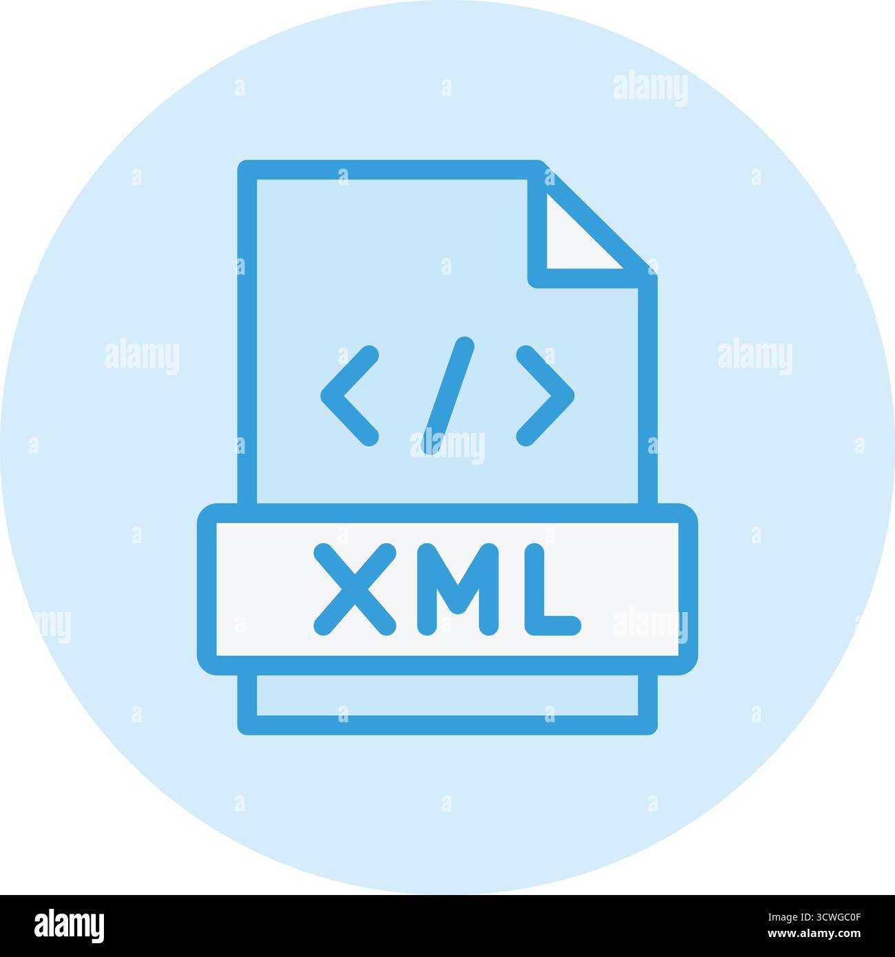 Xml logo design hi-res stock photography and images - Alamy