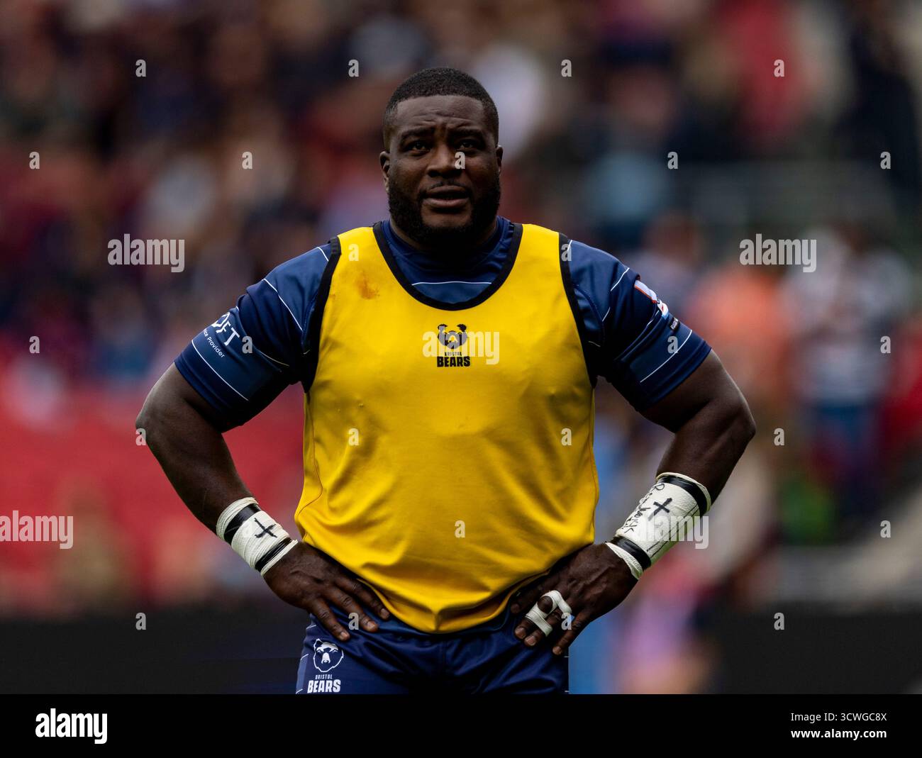 Bristol Bear’s Lovejoy Chawatama Gallagher Prem Rugby match at Ashton ...
