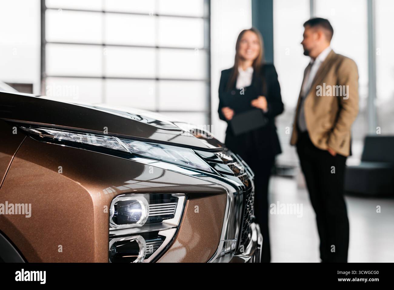 Female automotive sales representative hi-res stock photography and ...