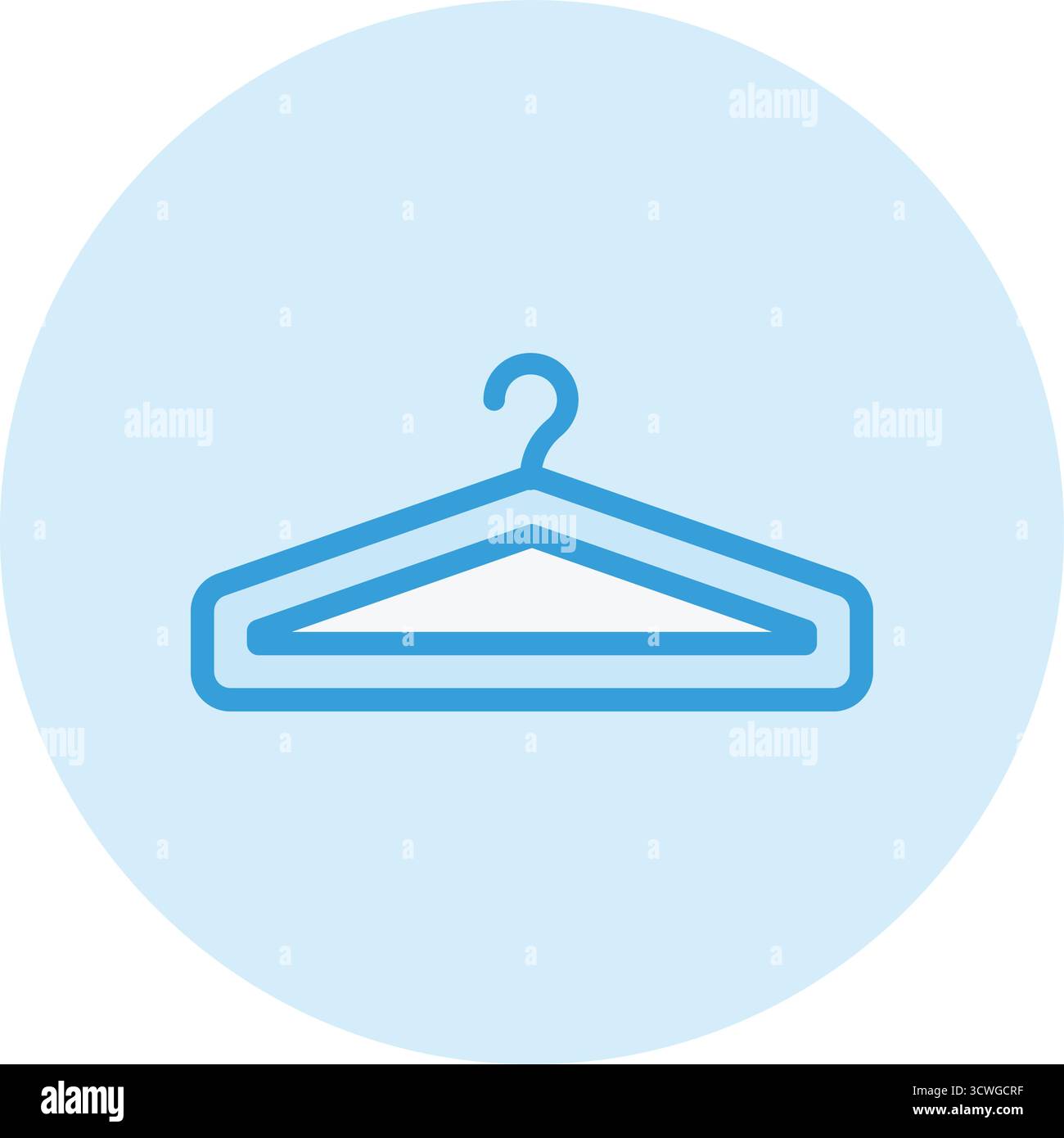 Minimal hanger icon Stock Vector Images - Alamy