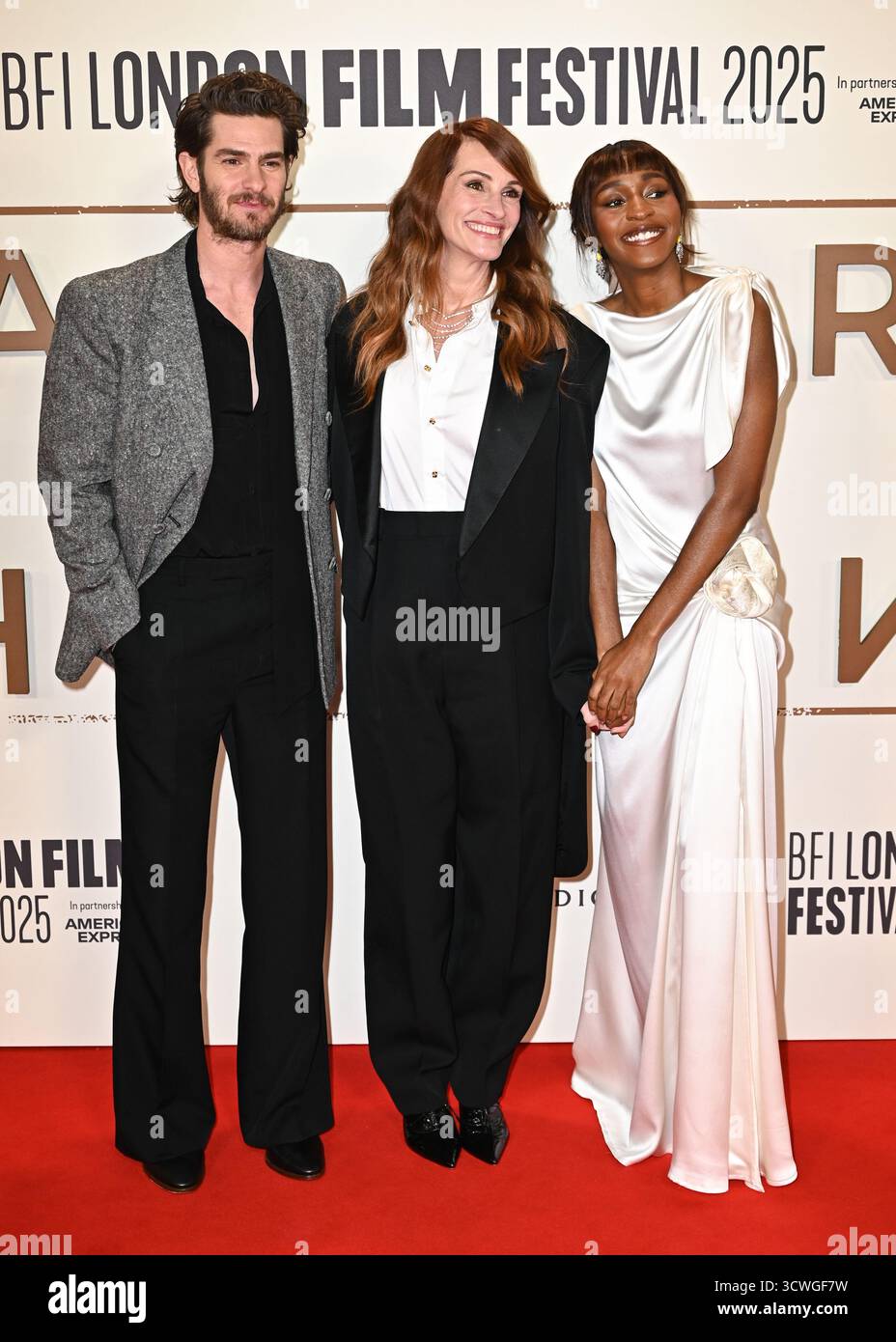 Andrew Garfield, Julia Roberts and Ayo Edebiri attends ‘After the Hunt ...