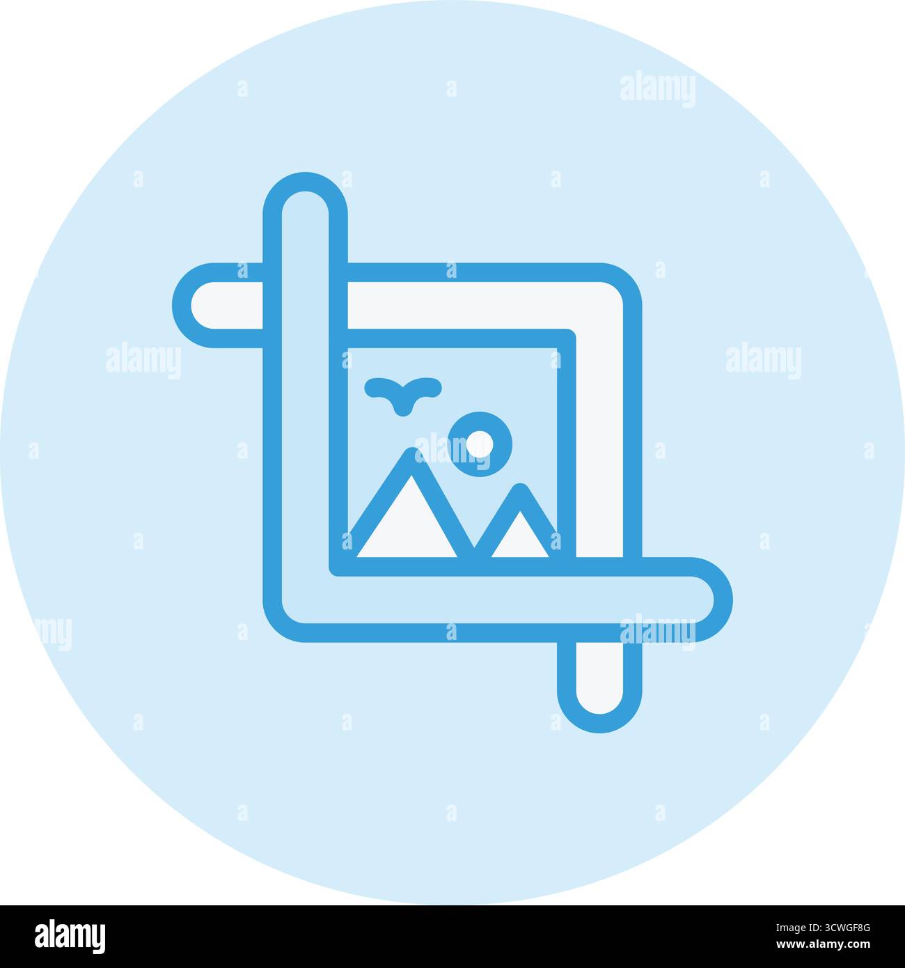 Cropping vector vectors Stock Vector Images - Alamy