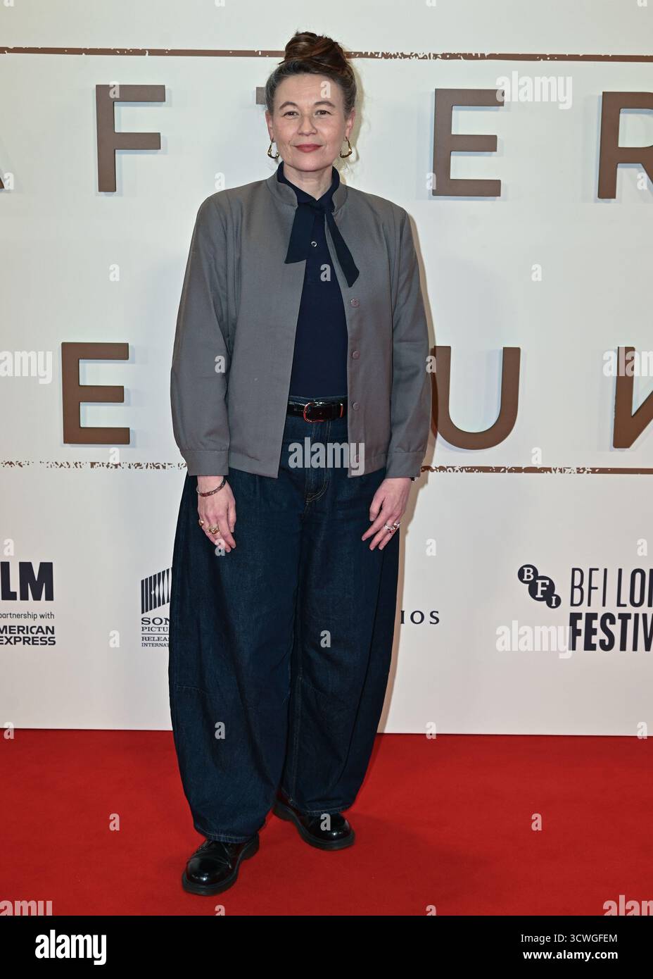 Kristy Matheson attends ‘After the Hunt’ Premiere during the BFI London ...
