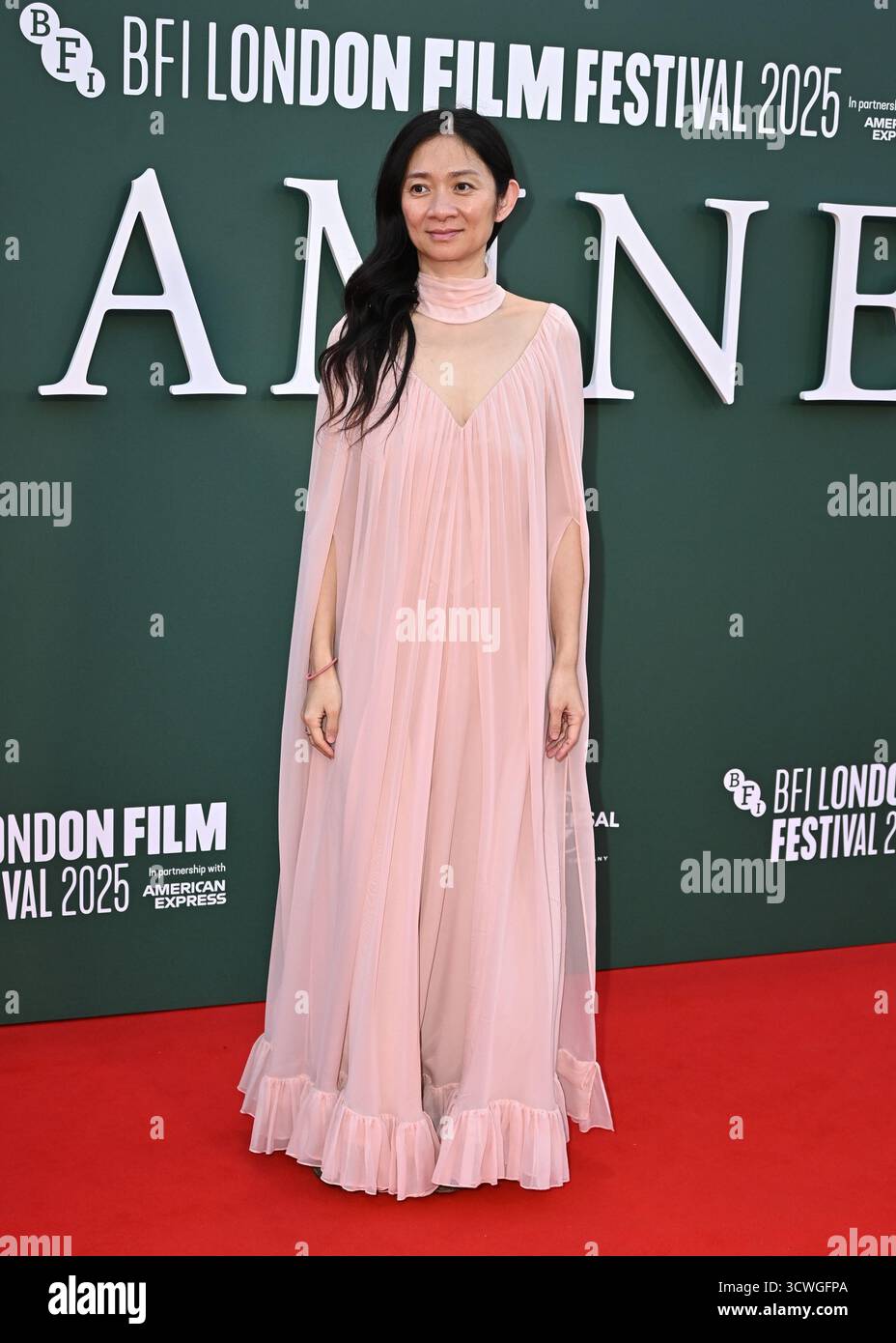 Chloé Zhao attends ‘Hamnet’ Premiere during the BFI London Film ...
