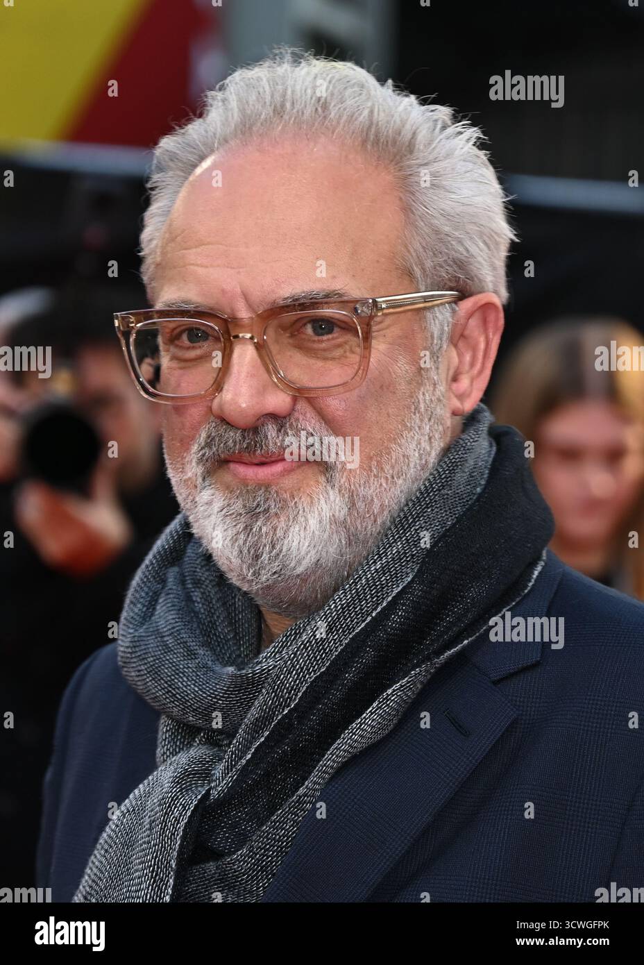 Sam Mendes attends ‘Hamnet’ Premiere during the BFI London Film ...