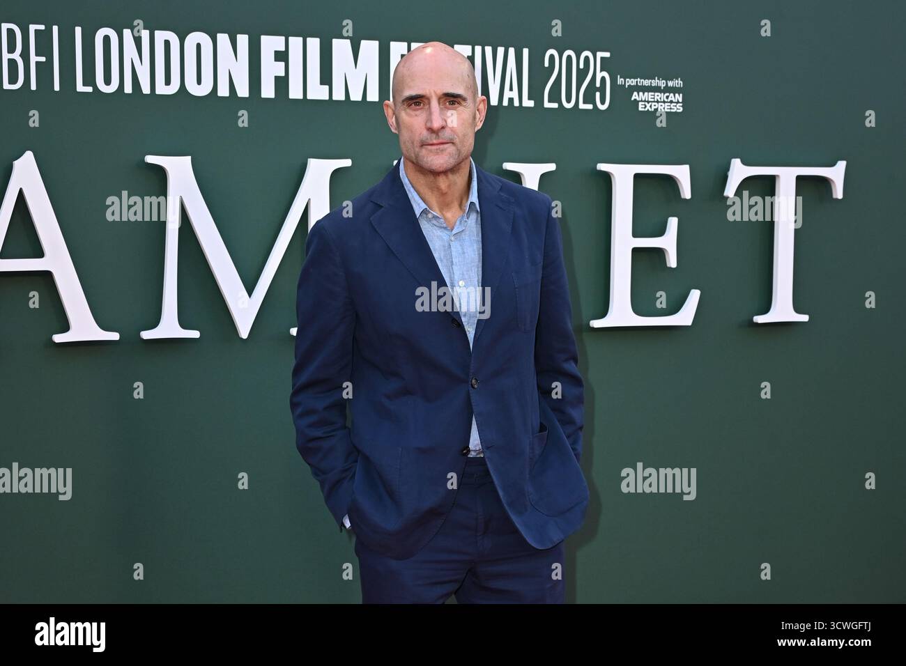 Mark Strong attends ‘Hamnet’ Premiere during the BFI London Film ...