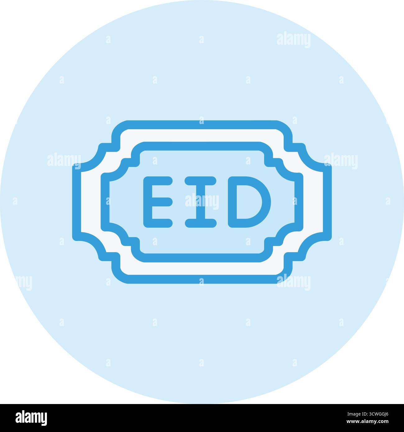 Illustration vector design eid Stock Vector Images - Alamy