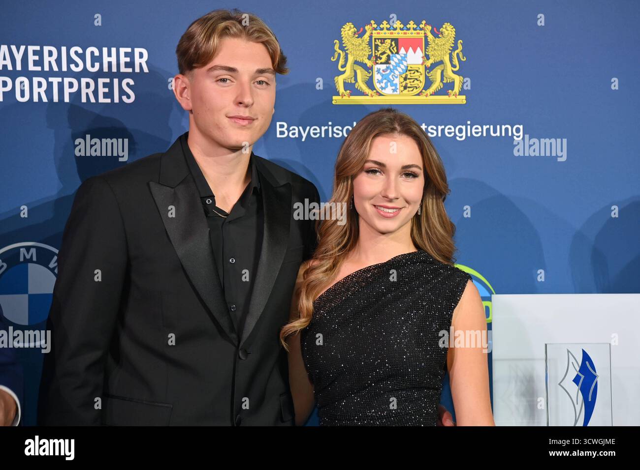 Justin ENGEL mit Freundin Elisabeth BRIXEL Tennisprofi und Preistraeger ...