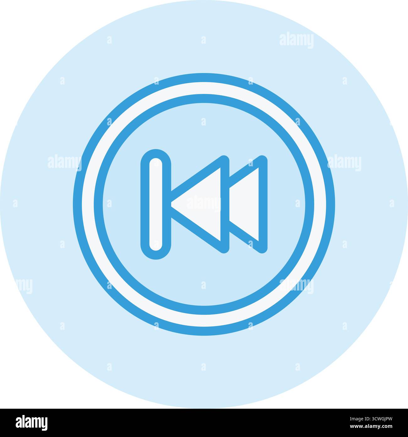 Backwards vector vectors hi-res stock photography and images - Alamy