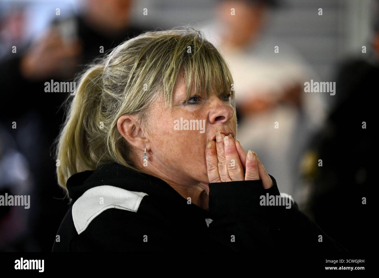 Bathurst, Australia. 12th Oct, 2025. Erebus Motorsport owner Betty ...