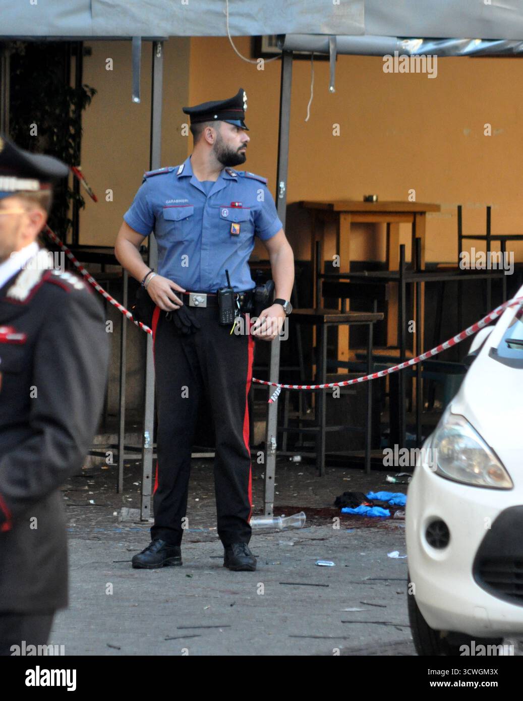 Palermo. Murder in Piazza Olivella, victim Paolo Taormina. .Ph ...