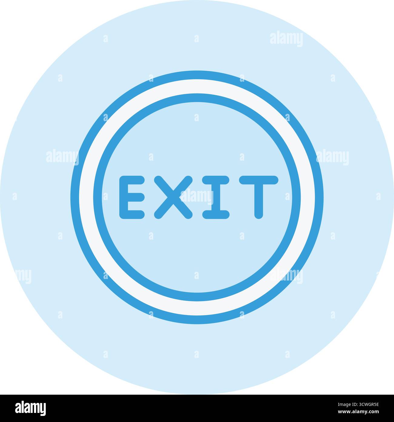 Ui exit symbol hi-res stock photography and images - Alamy