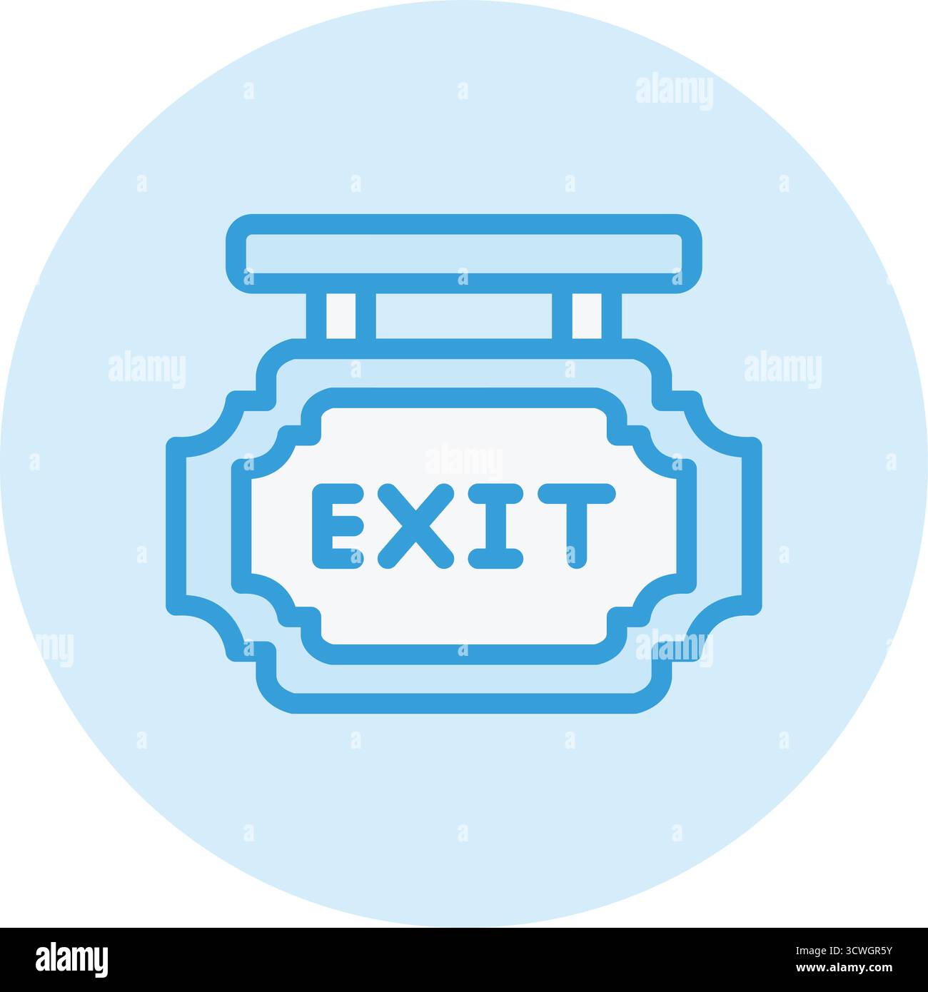 Ui exit Stock Vector Images - Alamy