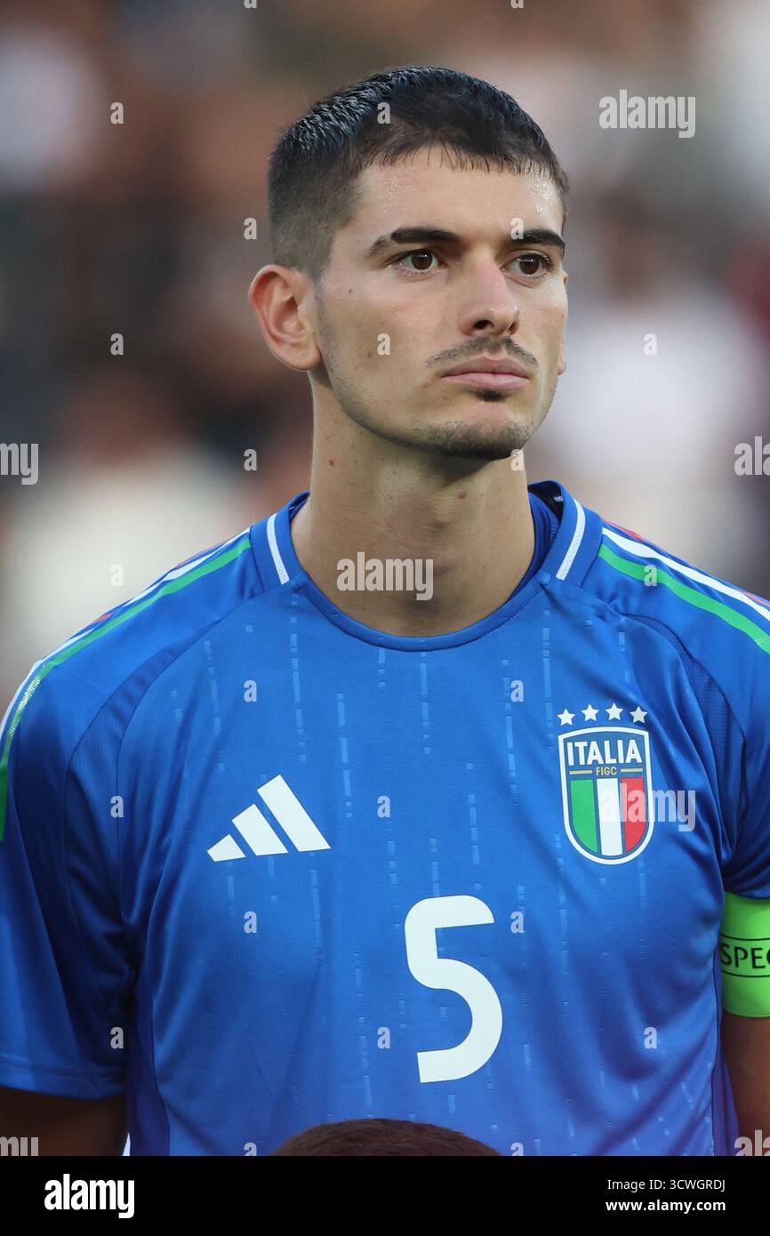 Luca Lipani (Italy) during the UEFA qualification under 21 soccer match ...