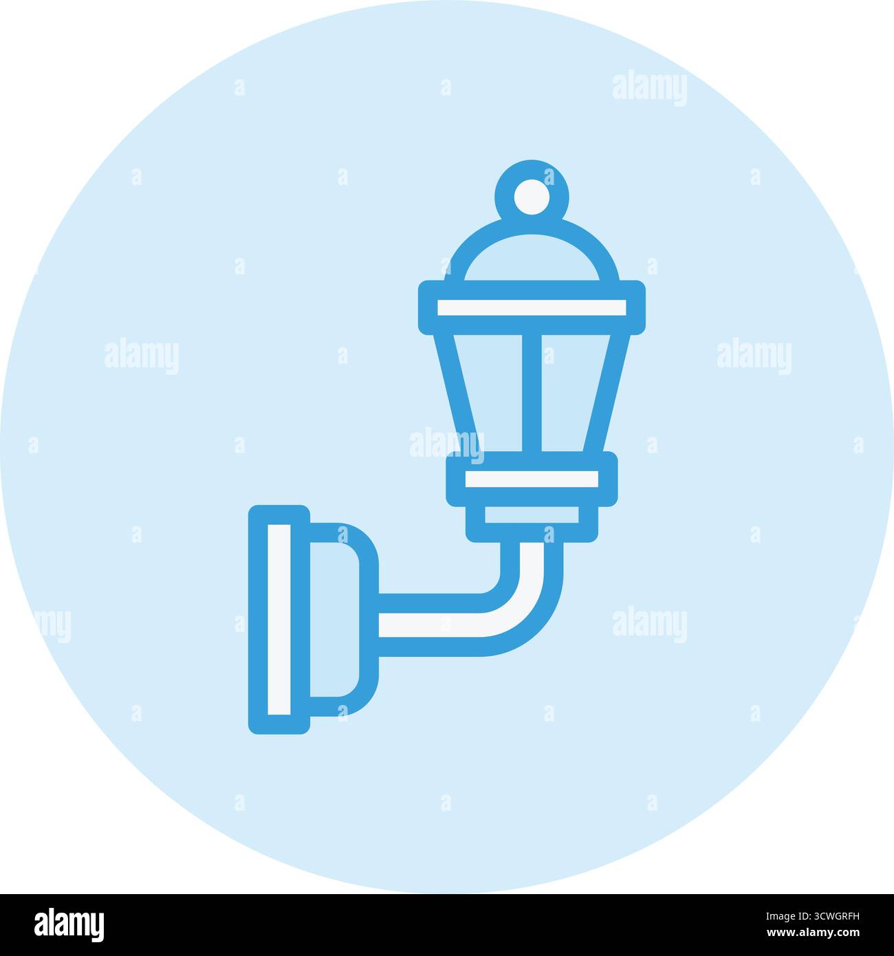Icon lamp in ui Stock Vector Images - Alamy